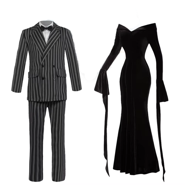 Adams Family Halloween Costume | My Couple Goal
