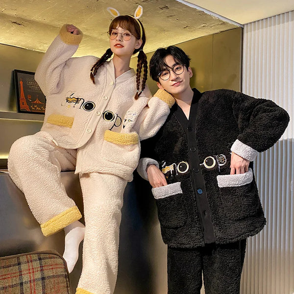 Couples Matching Flannel Pajamas | My Couple Goal