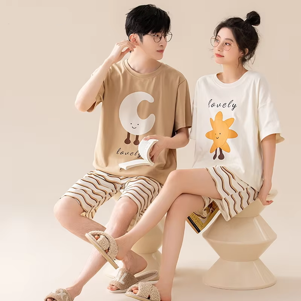 Couples Matching Pajama Shorts | My Couple Goal