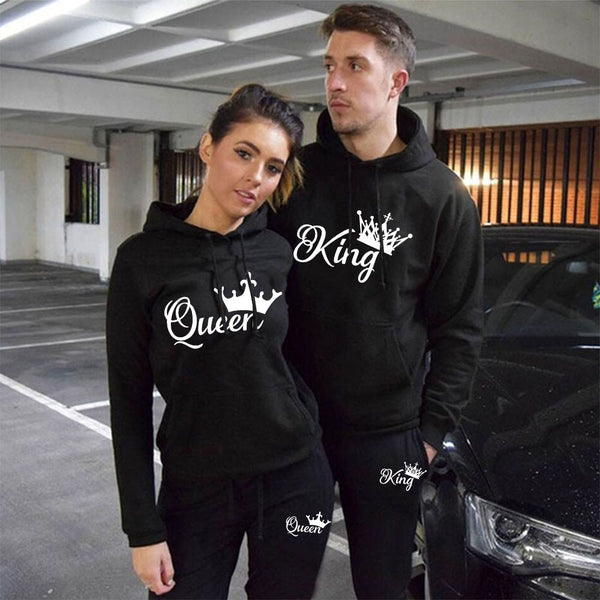 Couples matching tracksuit king set | My Couple Goal
