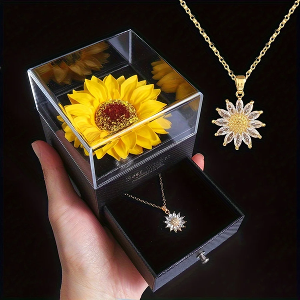 Eternal Sunflower Gift Set | My Couple Goal