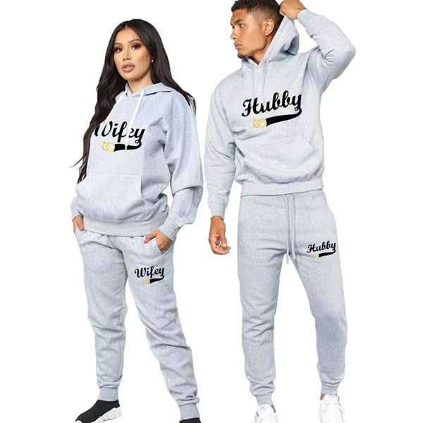 Hubby Wifey Matching Tracksuit | My Couple Goal
