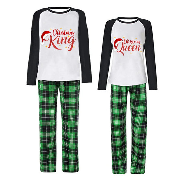 King and Queen Christmas Pajamas | My Couple Goal