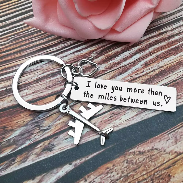 Long Distance Keychain | My Couple Goal