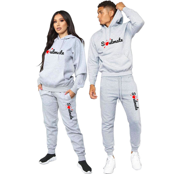 Soulmate matching couple tracksuits | My Couple Goal