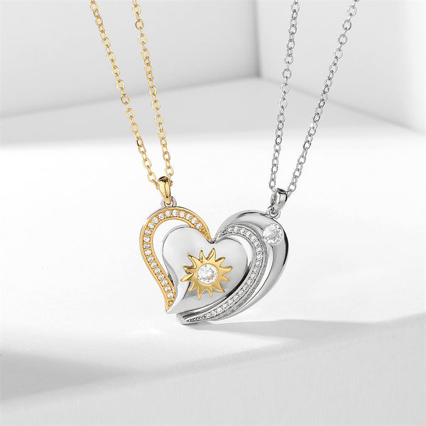 Half Heart Necklace for Couples | My Couple Goal