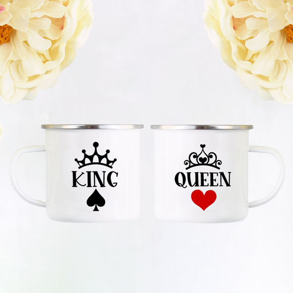 King and Queen Couple Mugs | My Couple Goal