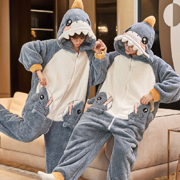 Shark couple onesies | My Couple Goal