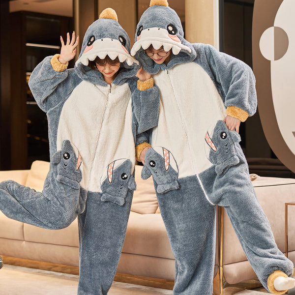 Shark couple onesies | My Couple Goal