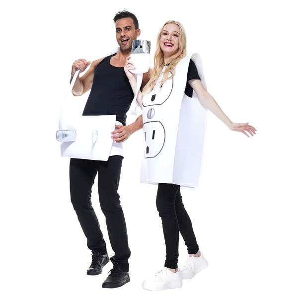 Couple Plug Socket Costume | My Couple Goal