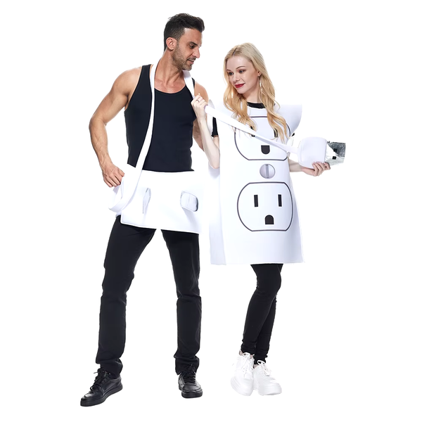 Couple Plug Socket Costume | My Couple Goal
