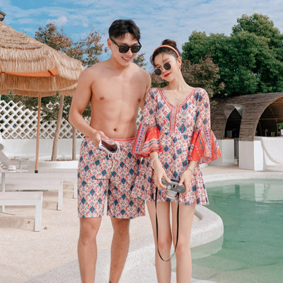 Matching bathing suits couples | My Couple Goal