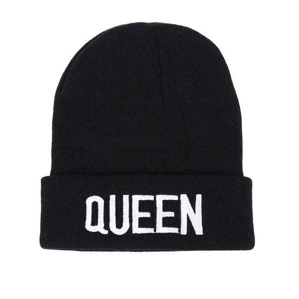 King and queen matching beanies | My Couple Goal