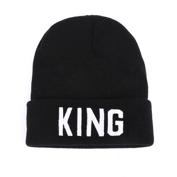 King and queen matching beanies | My Couple Goal