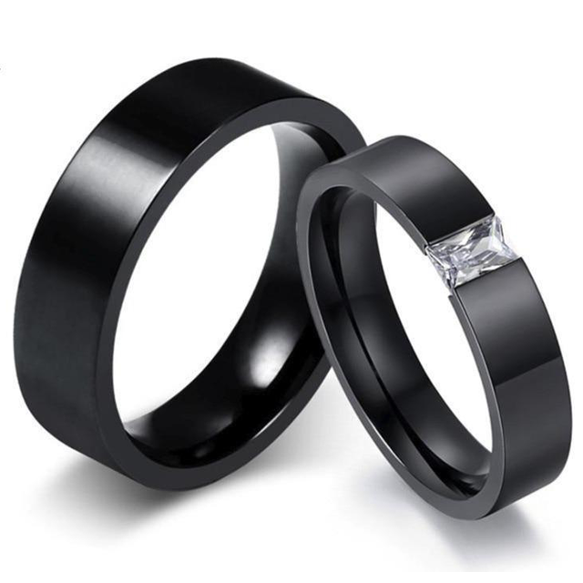 Black Couple Rings | My Couple Goal