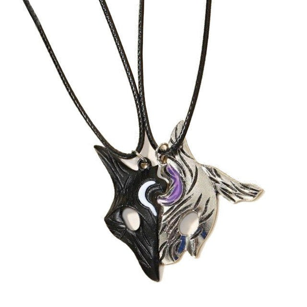 Wolf and Lamb Couple Necklace | My Couple Goal