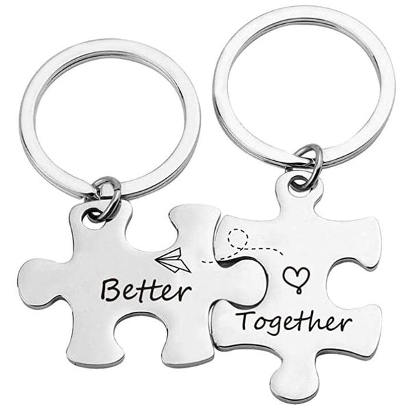 Better Together Keychain | My Couple Goal