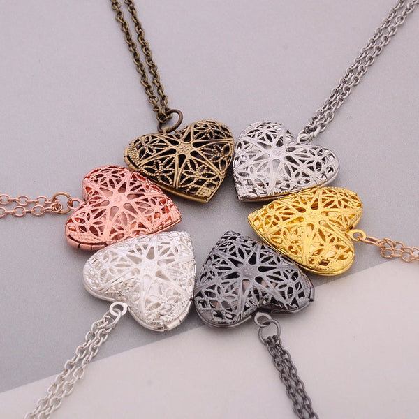 Heart Locket Necklace for Couples | My Couple Goal