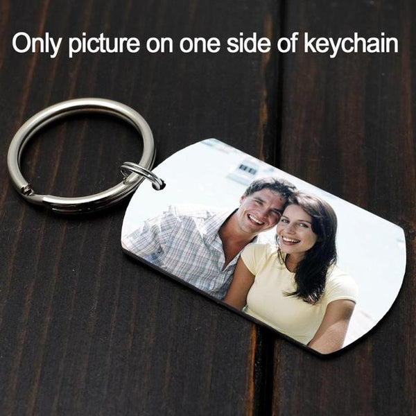 Custom Photo Keychain | My Couple Goal