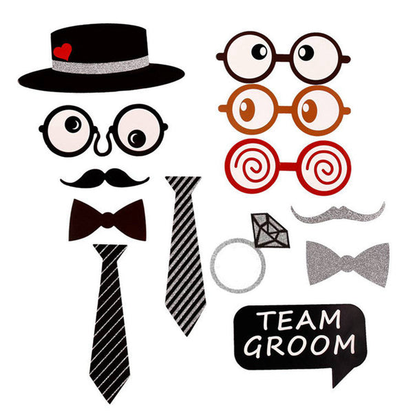 Wedding Photo Booth Props | My Couple Goal